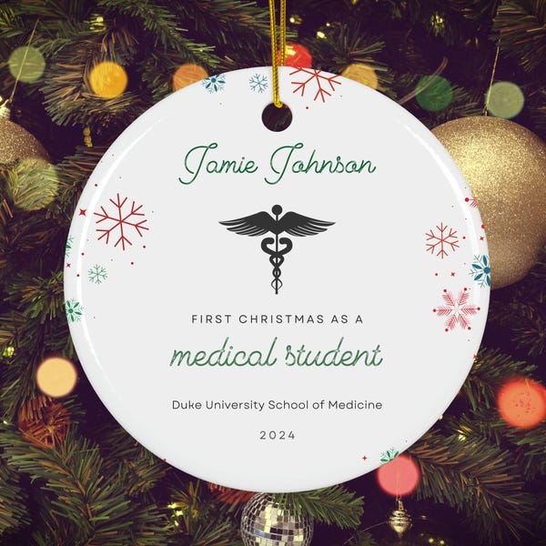 Medical Christmas Decorations - Etsy