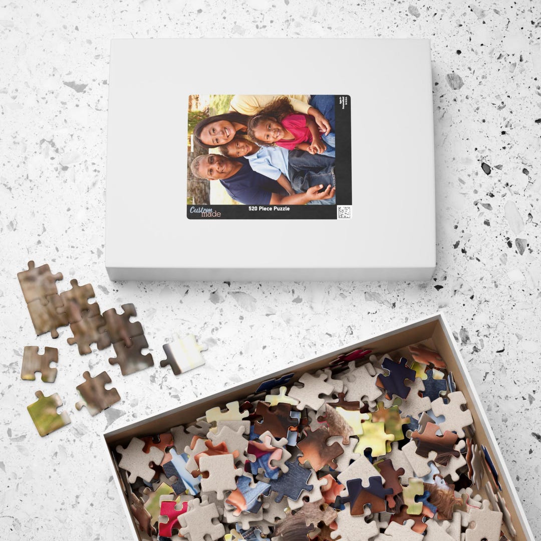 Custom Personalized Puzzle, Large Piece Jigsaw Puzzles for Adults ...