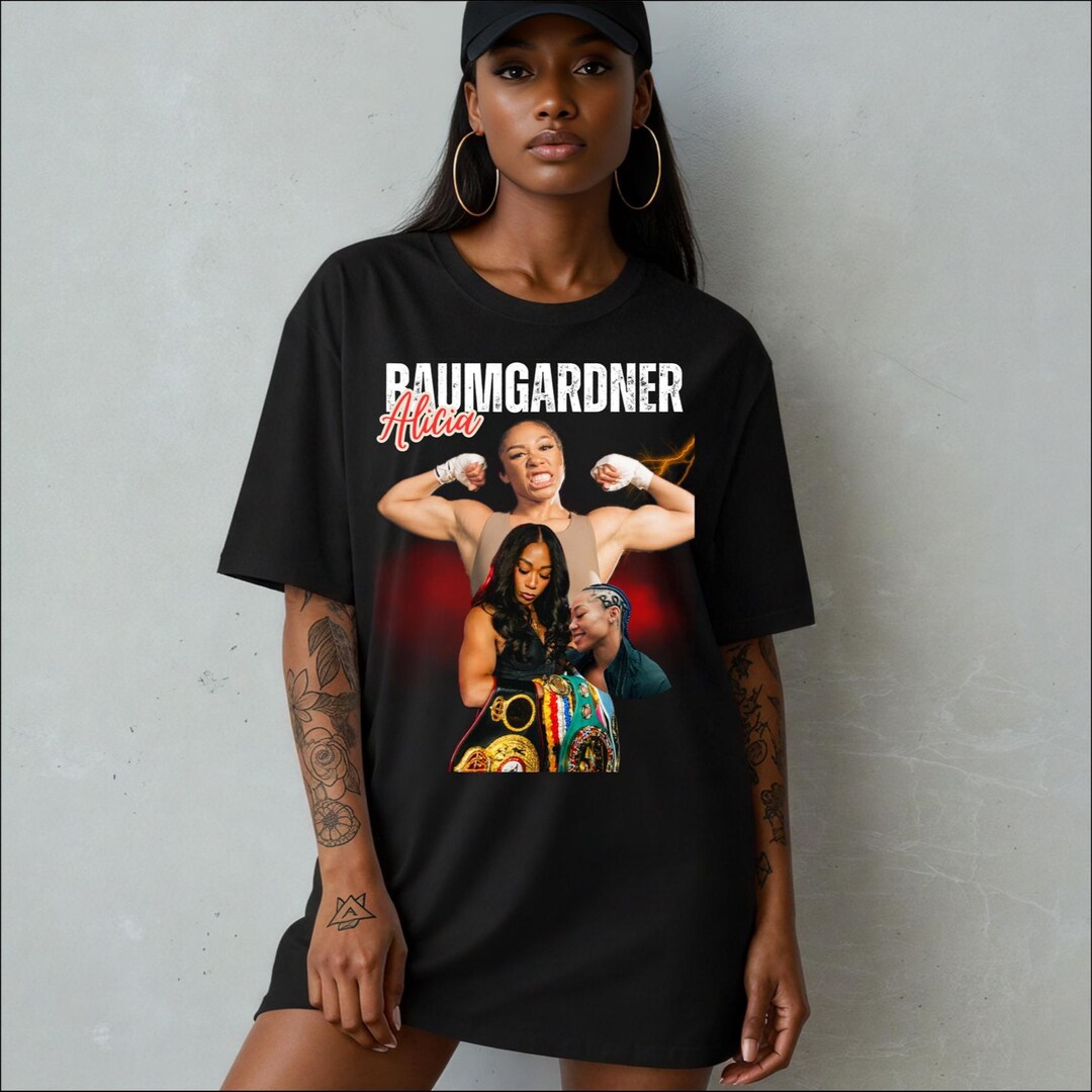 Alicia Baumgardner Graphic Boxing Tee, Unisex Tshirt, Martial Arts ...