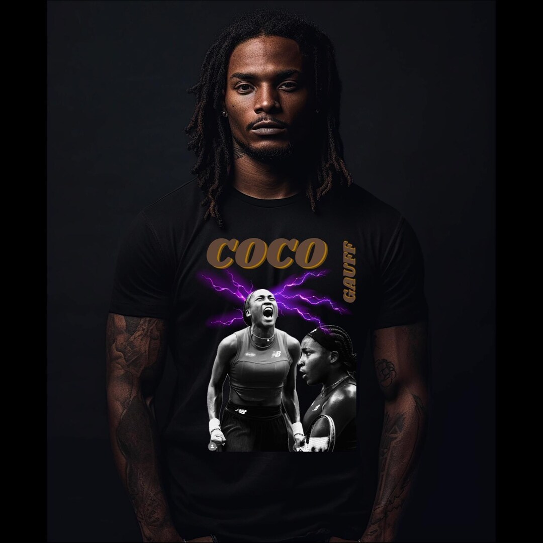 Coco Gauff Tennis T-shirt: Unisex Soft-style Tee - Etsy