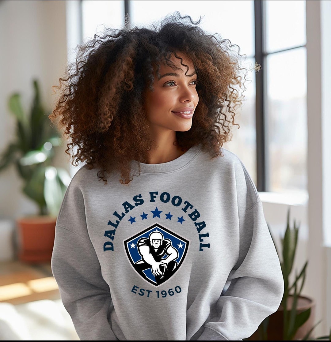 Dallas Cowboys Vintage Sweatshirt, Dallas Cowboys Vintage Sweats, NFL ...