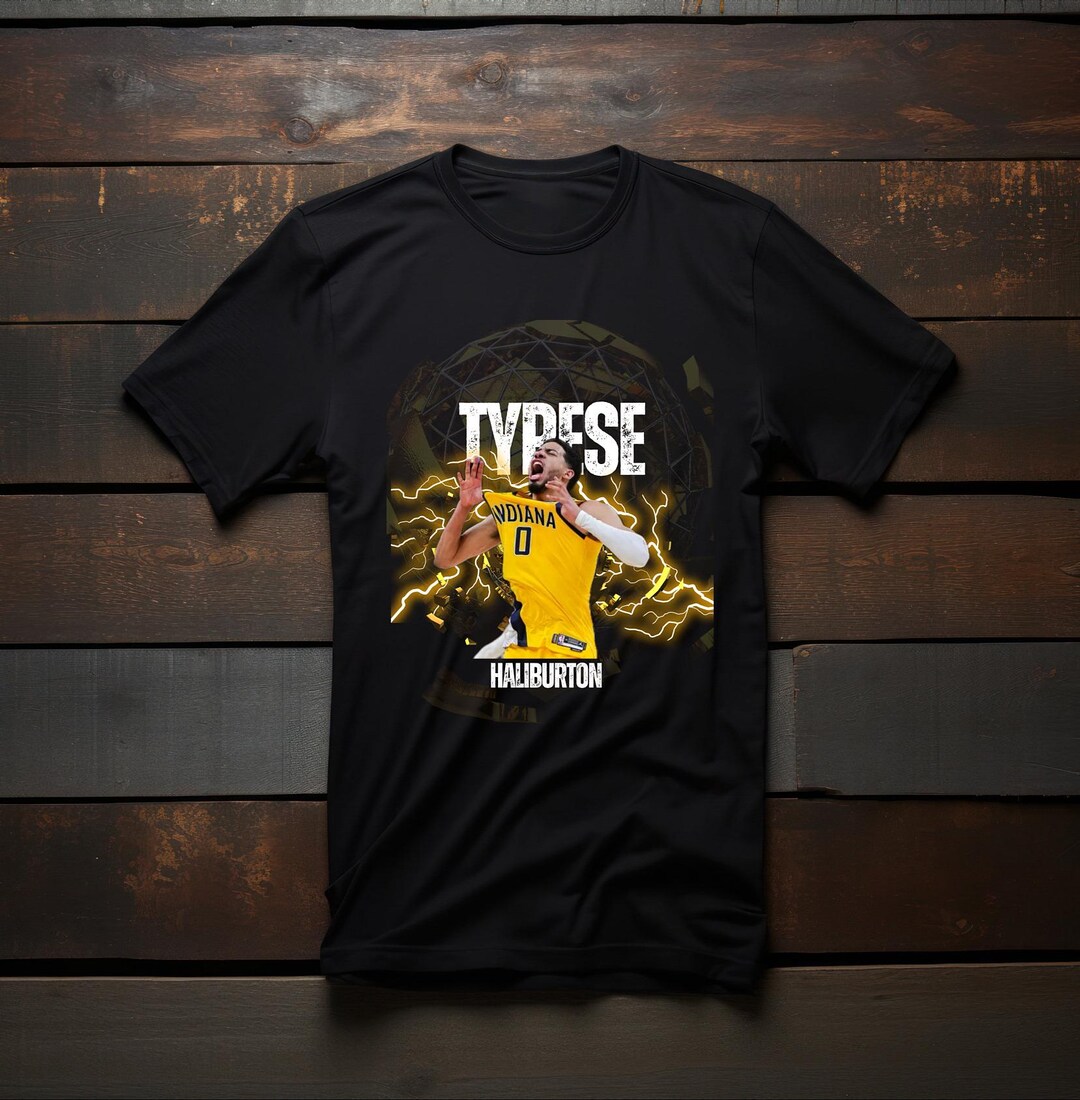Tyrese Haliburton Unisex T-shirt, Indiana Pacers Tyeres Halliburton Tee ...
