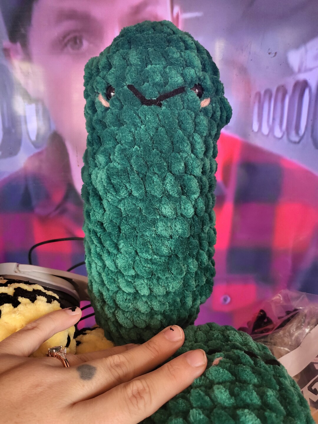 Emotional Support Pickle - Etsy