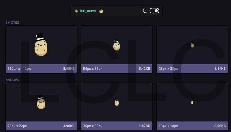 ANIMATED Twitch Emote | Mr Potato | Happy Potato | Twitch and Discord ...