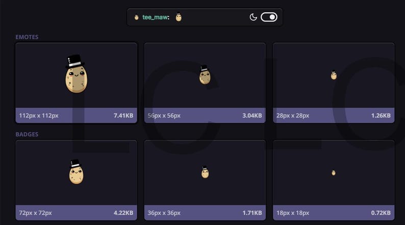 ANIMATED Twitch Emote Mr Potato Happy Potato Twitch and Discord Emote ...