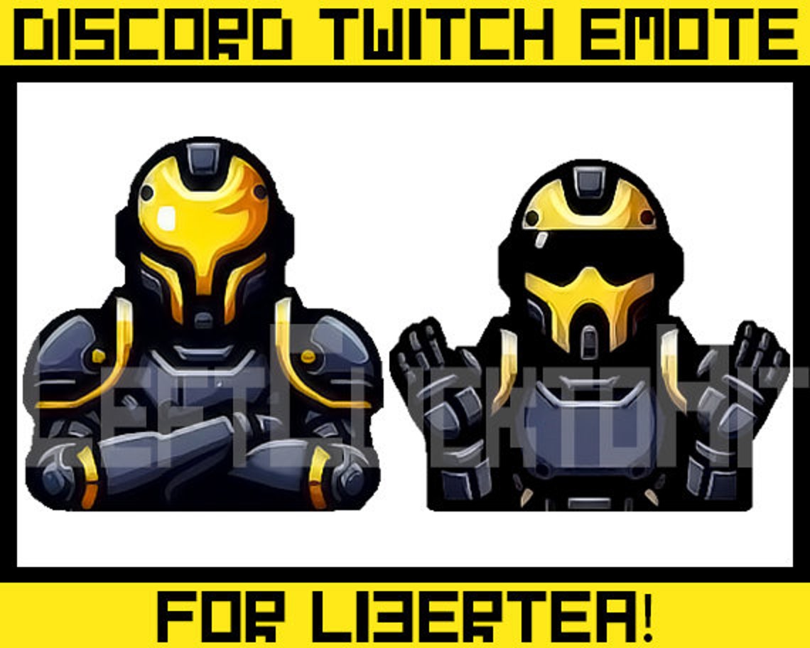 Helldivers 2 Inspired Twitch Emote Pack - Gamer Emotes, Streaming Icons ...