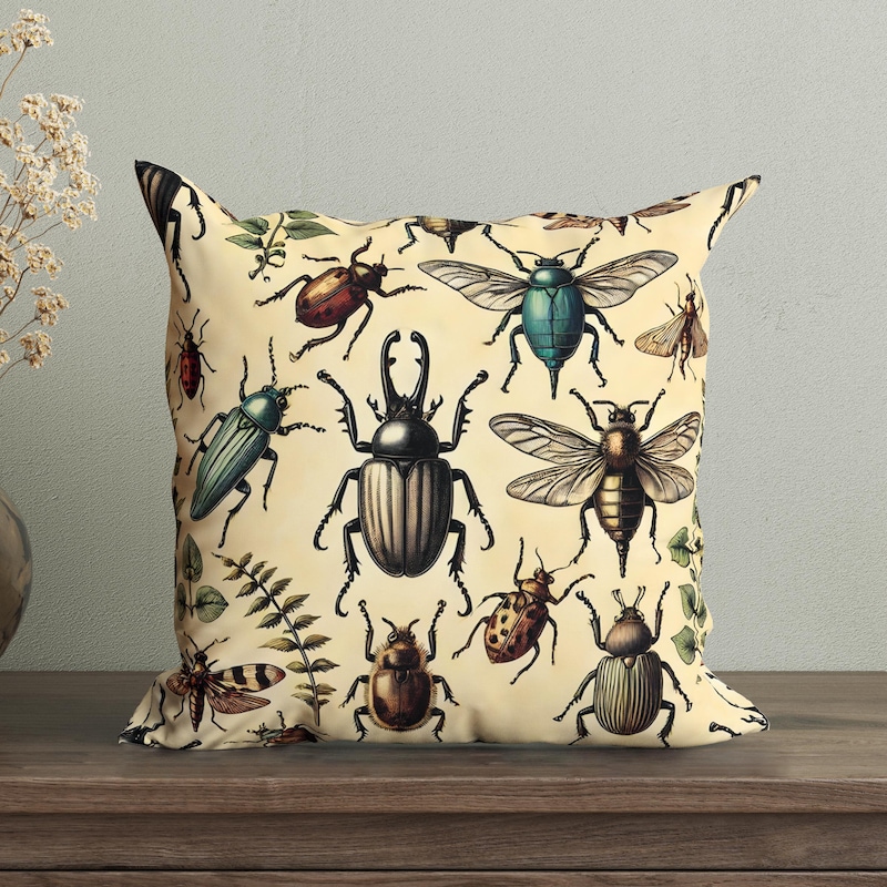 Insect Pillow - Etsy