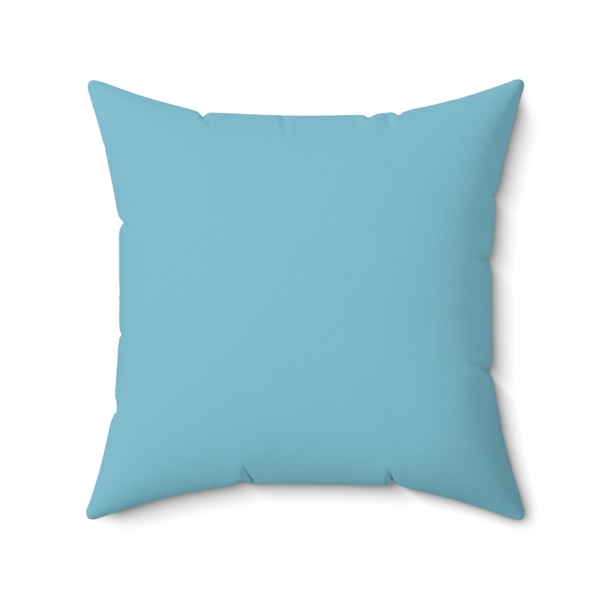 Double-sided Solid Blue Throw Pillows and Cushion Covers Decorative ...