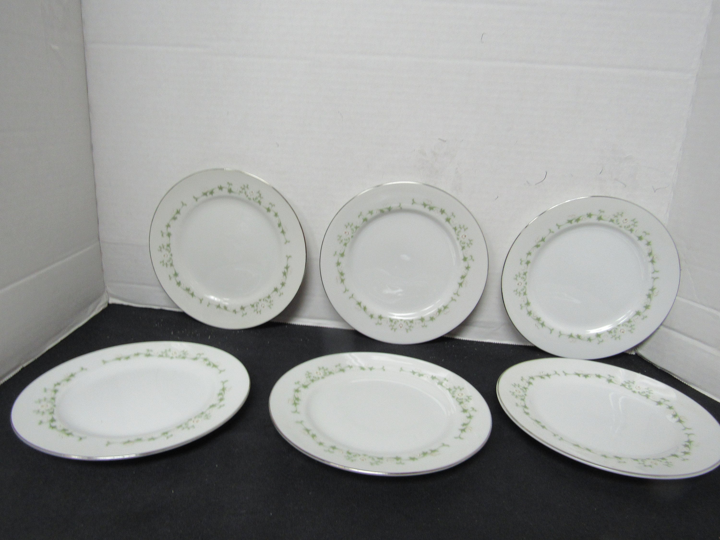 Set of 6 Sheffield Fine China Dessert Plates, Elegance Pattern - Etsy