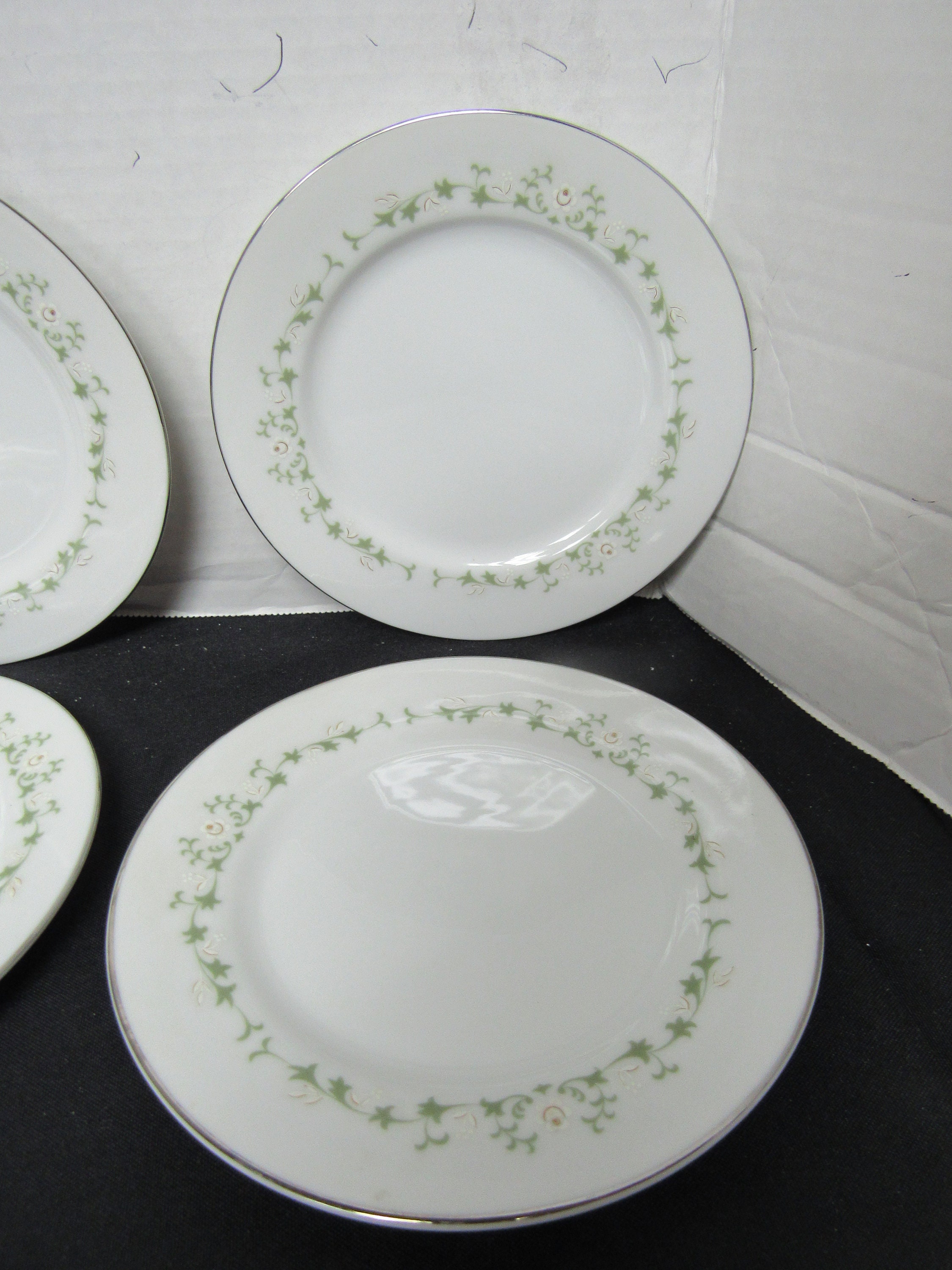 Set of 6 Sheffield Fine China Dessert Plates, Elegance Pattern - Etsy