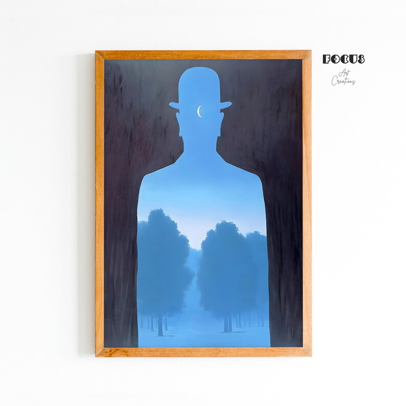 Rene Magritte, L'ami De L'ordre, 1964, Rene Magritte Print, Portrait ...