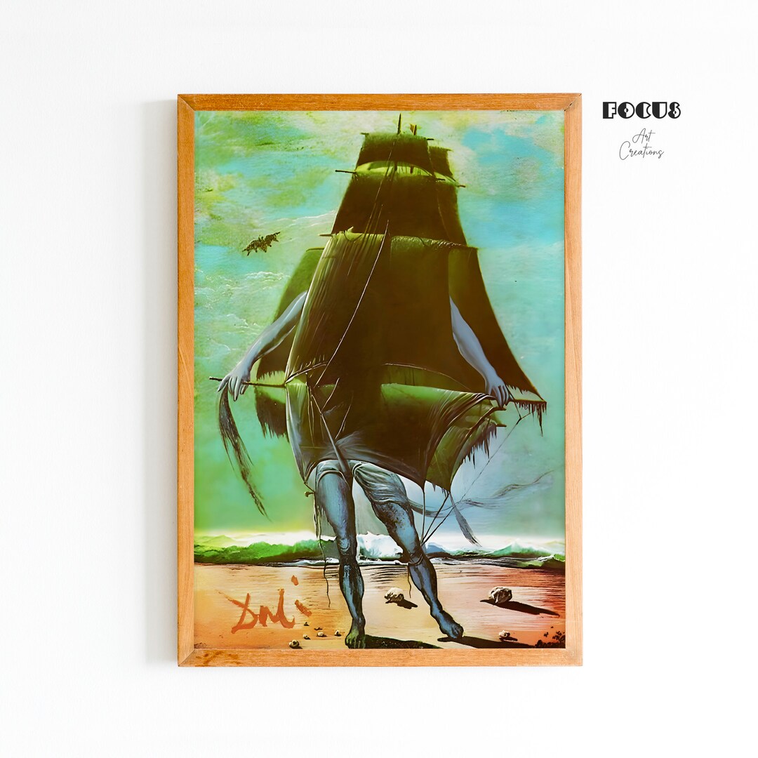 Salvador Dali, the Ship, 1934-1935, Salvador Dali Poster, Surrealist ...