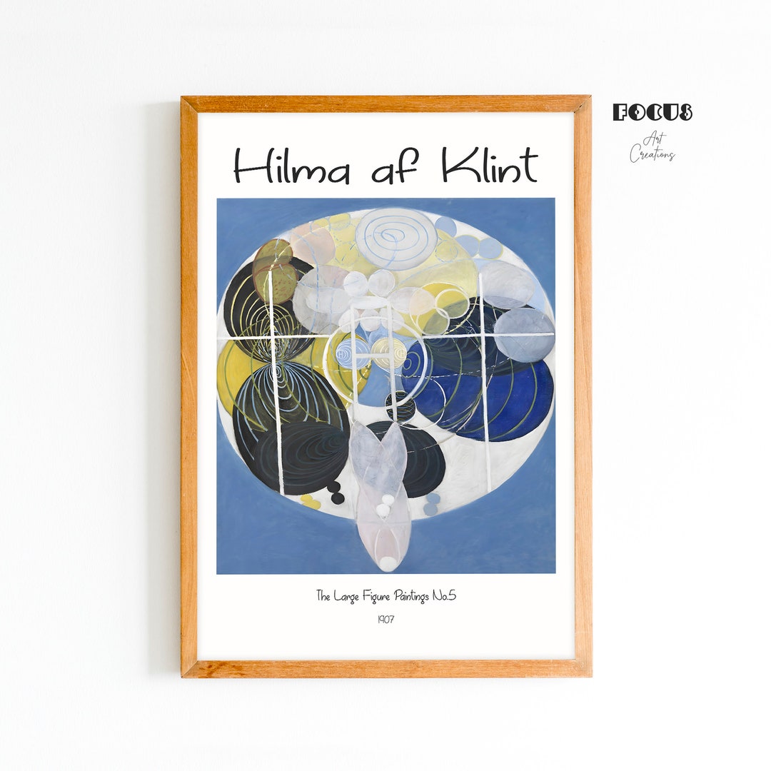 Hilma Af Klint, He Large Figure Paintings No.5, 1907, Hilma Af Klint ...