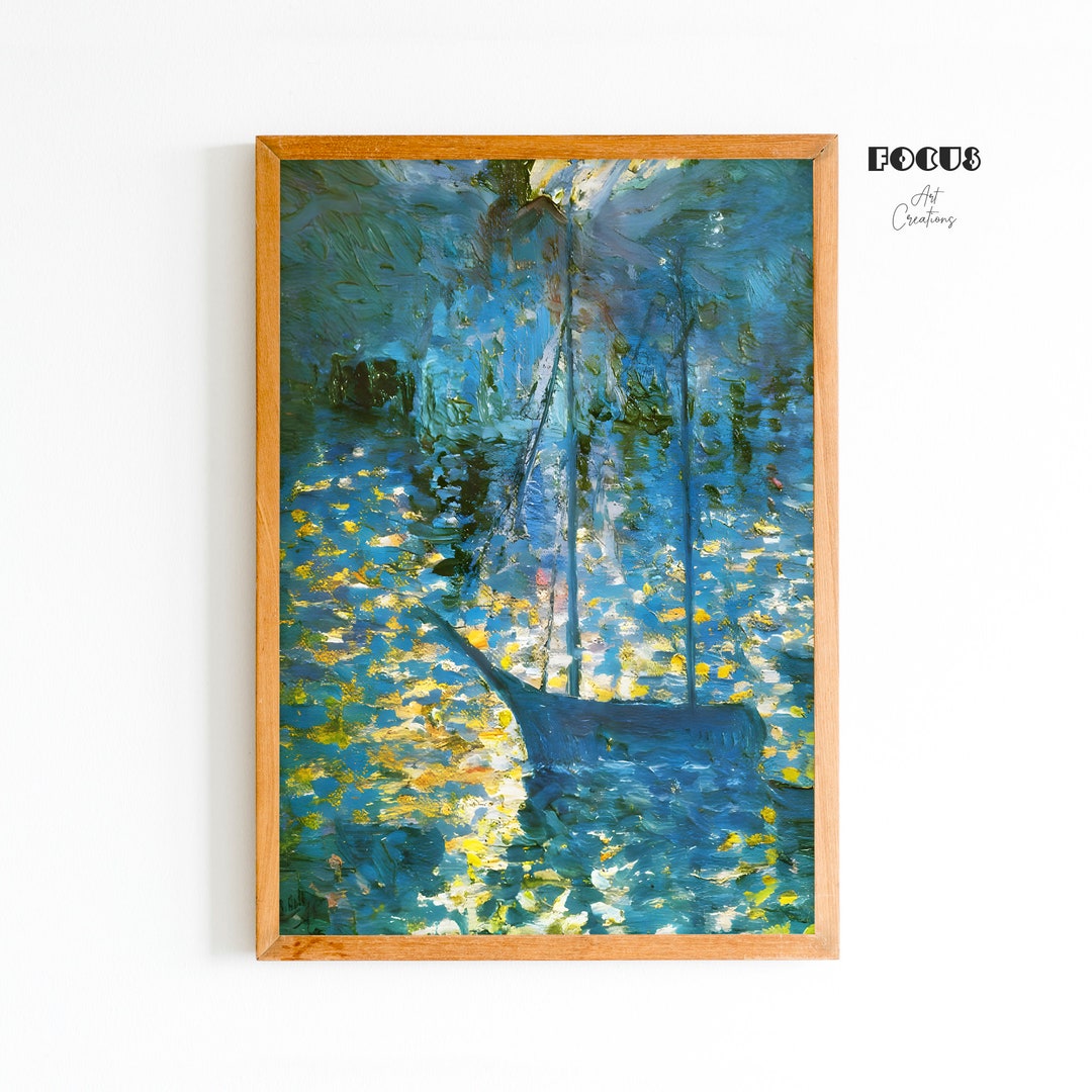 Salvador Dali, Boat, 1918, Salvador Dali Print, Dali Exhibiton Poster ...