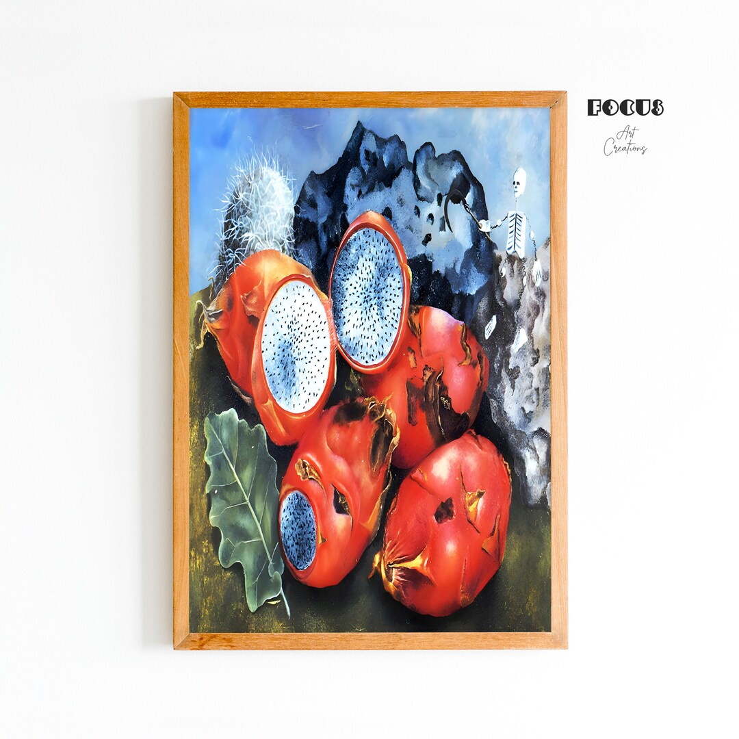 Frida Kahlo, Pitahayas, 1938, Frida Kahlo Poster, Home Wall Decor ...