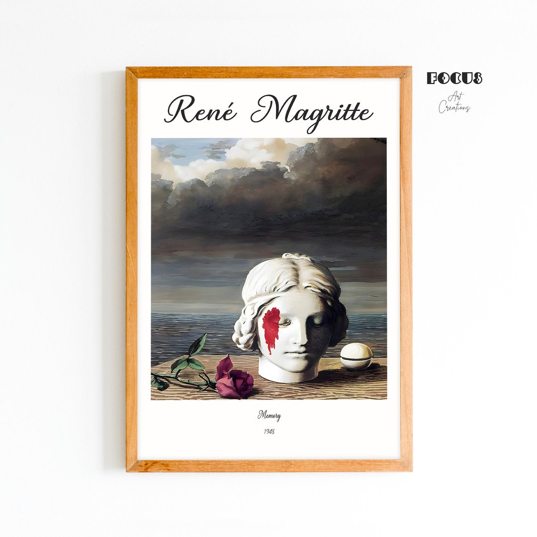 Rene Magritte Memory 1948 Rene Magritte Print Magritte - Etsy