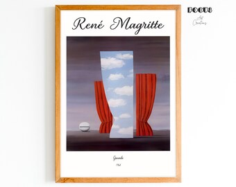 Rene Magritte, the Beautiful Relations, 1967, Rene Magritte Poster ...