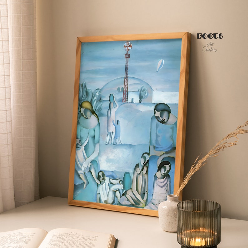 Salvador Dali, Figures in a Landscape at Ampurdan, 1923, Salvador Dali ...