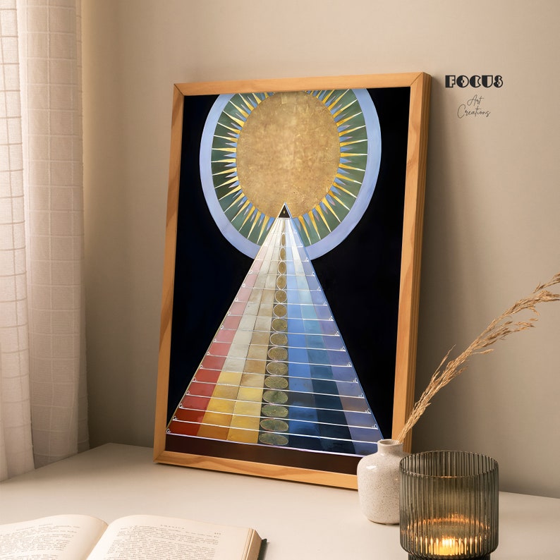 Hilma Af Klint, Altarpiece Series X No.1, 1915, Klint Poster, Modern ...