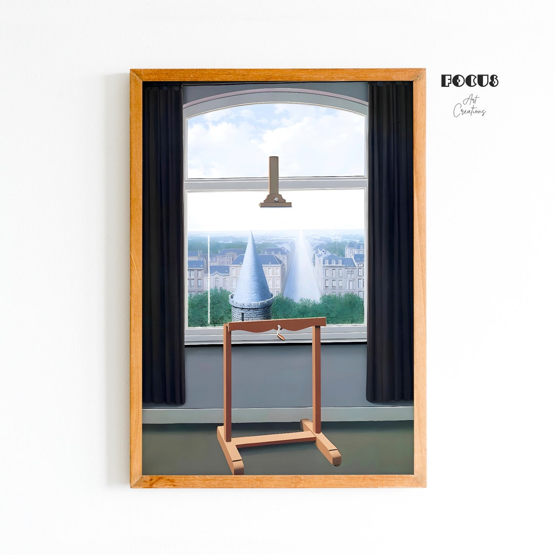 Rene Magritte, Les Promenades D'euclide, 1955, Rene Magritte Poster ...