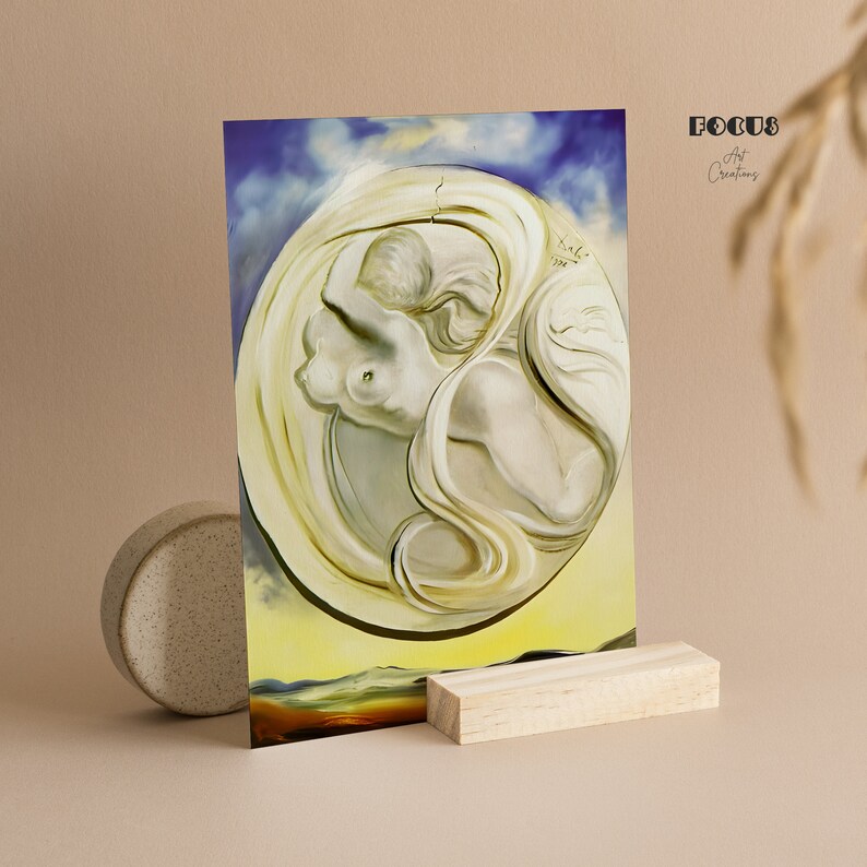 Salvador Dali, Space Eve, 1972, Salvador Dali Poster, Salvador Dali ...