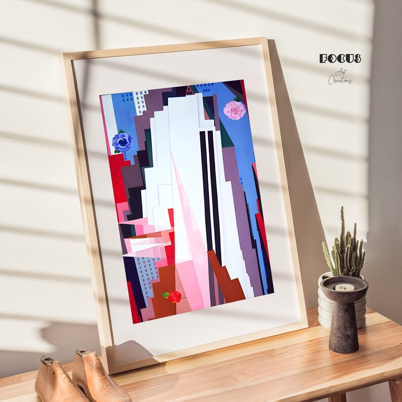 Georgia O'keeffe, Manhattan, 1932, Georgia O Keeffe Print, Modern Art ...