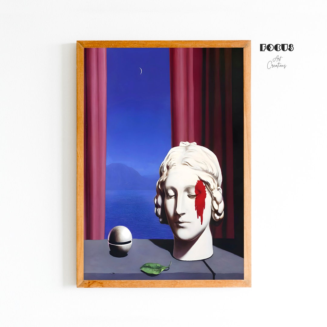 Rene Magritte, Memory, 1948, Rene Magritte Poster, Magritte Wall Art, Famous Paintings, Modern ...