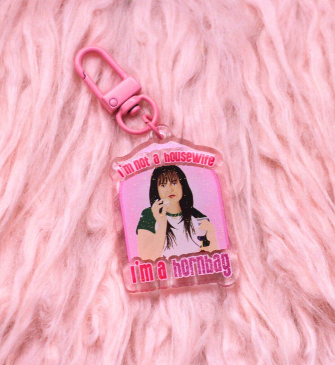 Kath and Kim I'm Not a Housewife, I'm a Hornbag Key Ring - Etsy