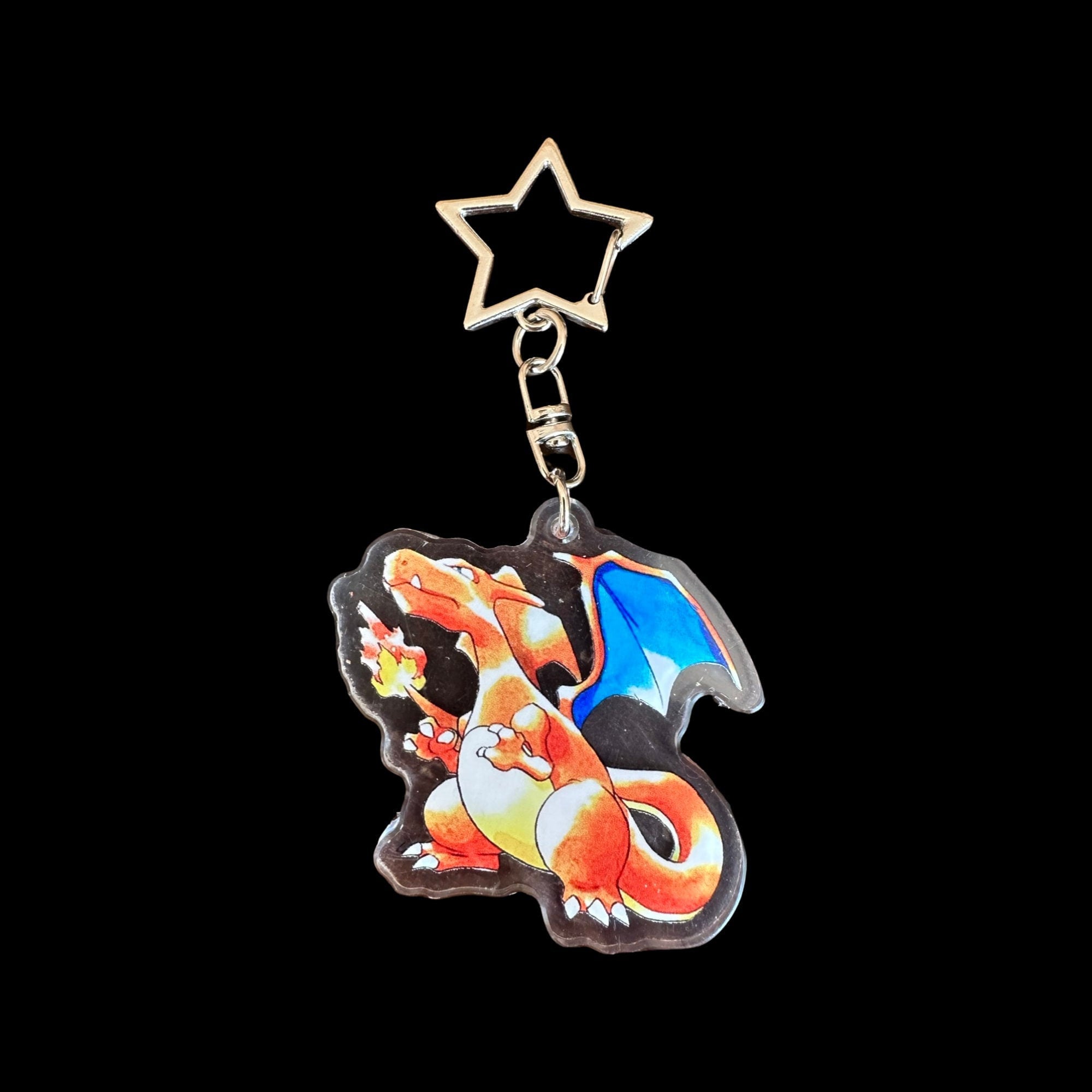 Vintage Charizard Pokemon Keychain - Etsy