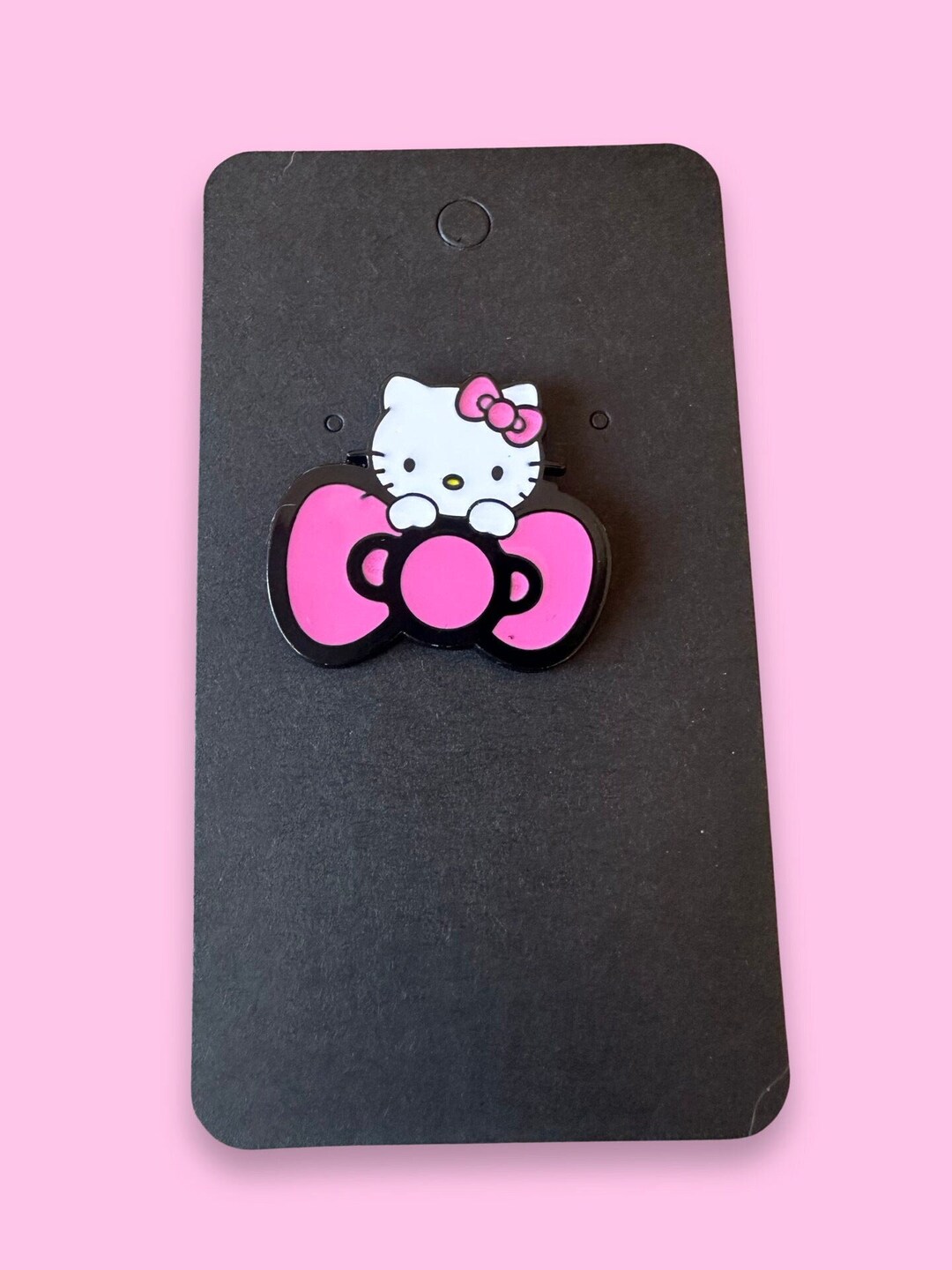 Kawaii Bow Hello Kitty Sanrio Metal Pin - Etsy