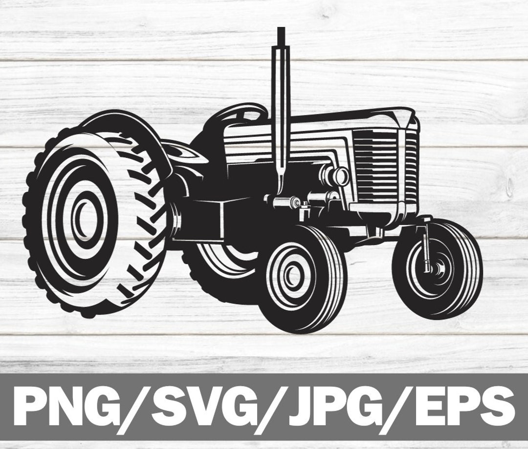 Farm Tractor SVG Cut File / Commercial Use/farm Life SVG ...