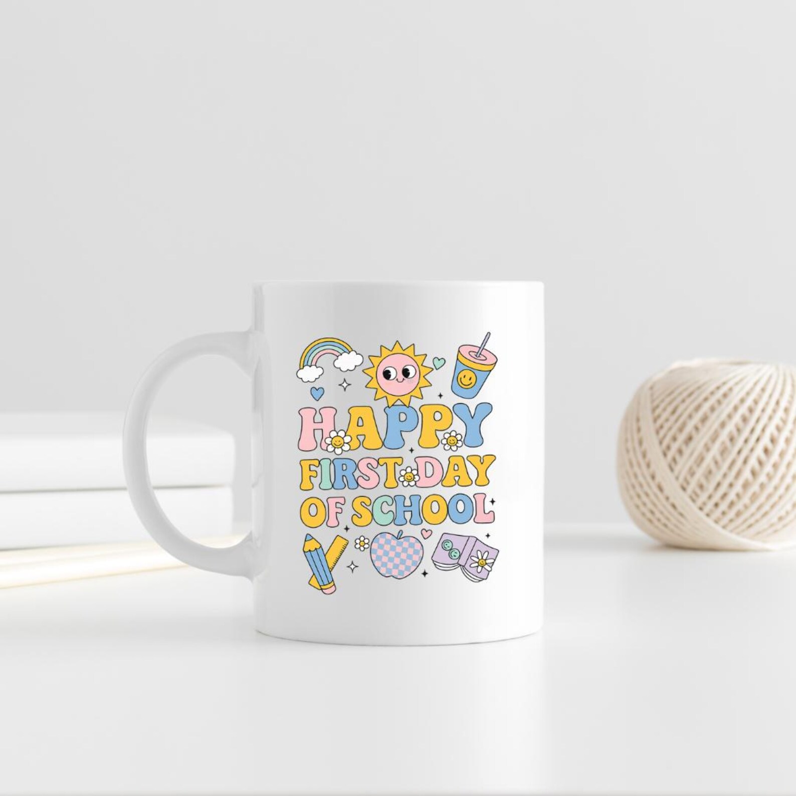 Back to School PNG Bundle: Preppy Teacher & Student Graphics (digital ...