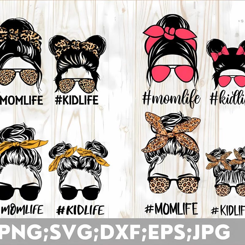 Momlife Svg - Etsy