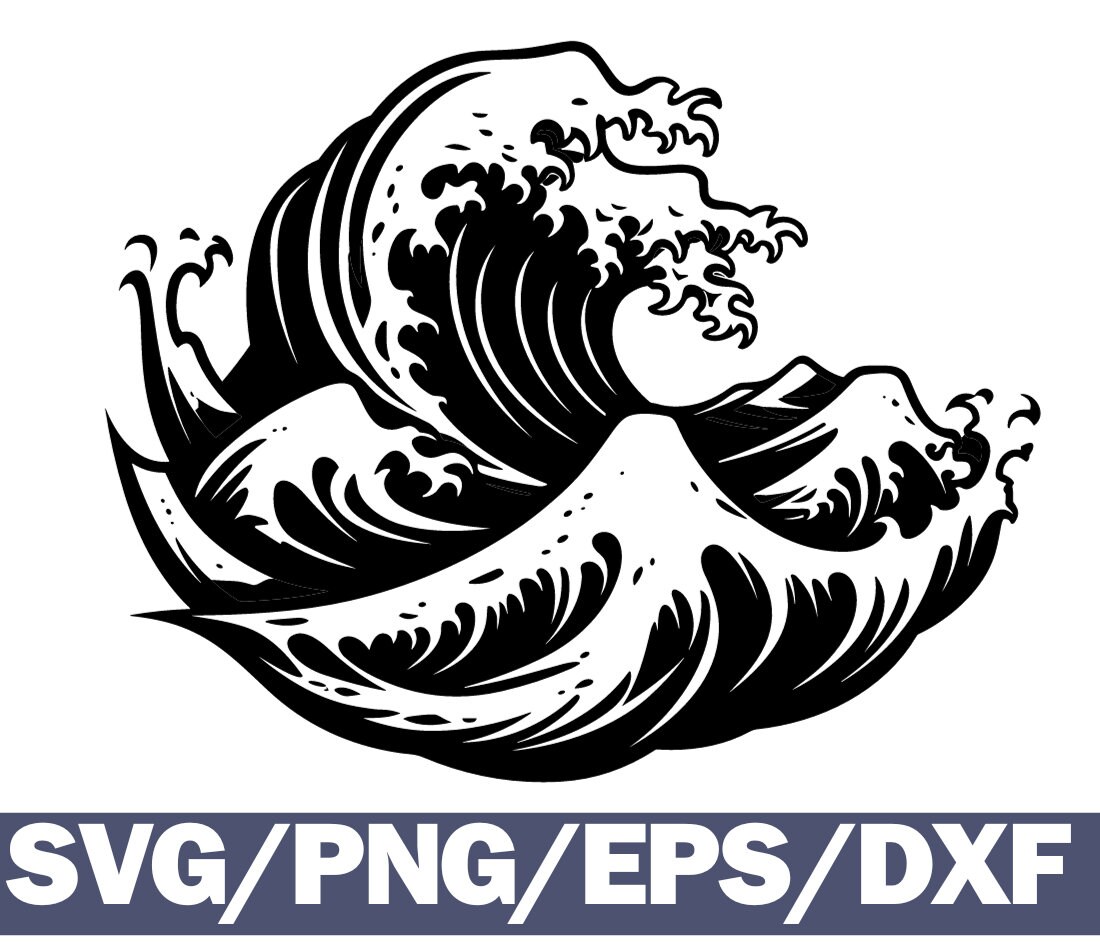Ocean Waves SVG, Ocean SVG, Waves Svg, Sea Svg, Water Svg, Aquatic, Sea ...