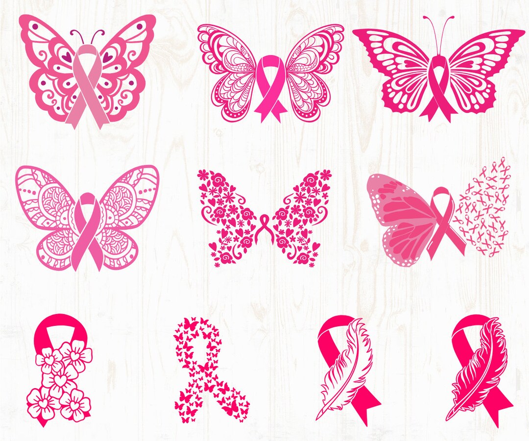 Cancer Ribbon SVG | Pink Ribbon SVG | Awareness Ribbon SVG | Ribbon Svg ...