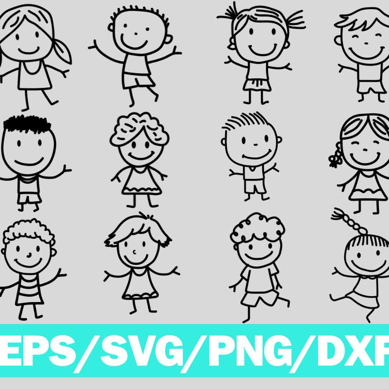 Kids Svg - Etsy