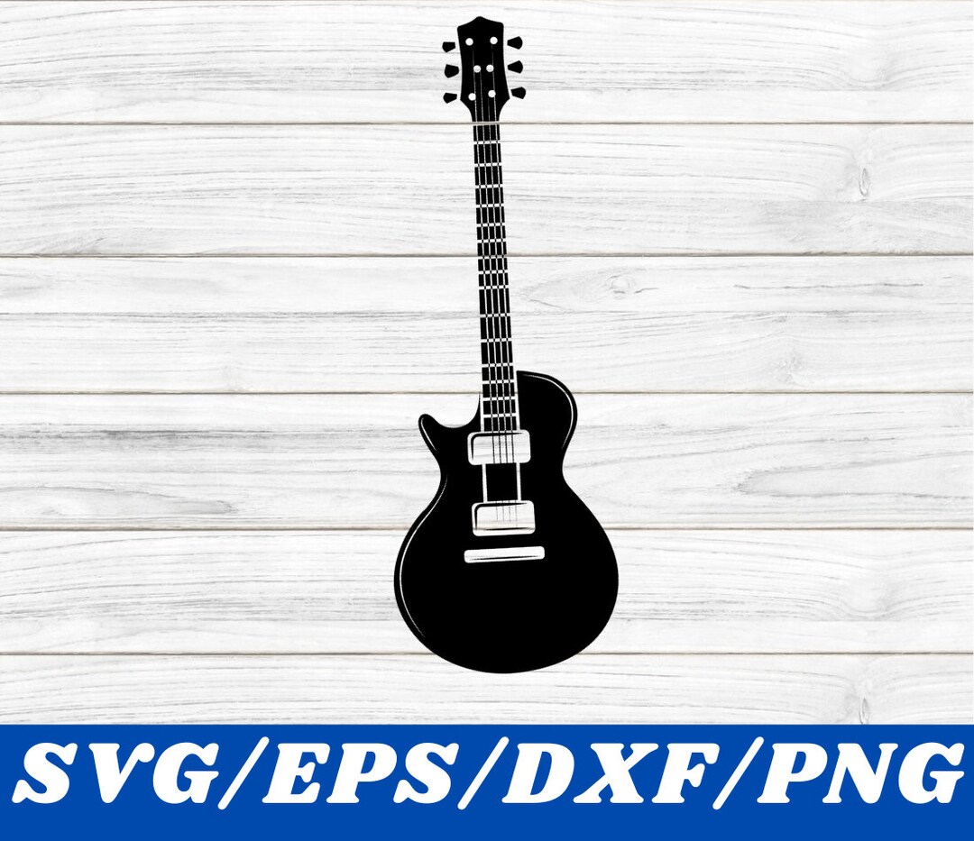 Electric Guitar SVG, Acoustic Guitar SVG, Guitar Clipart, Music Svg ...