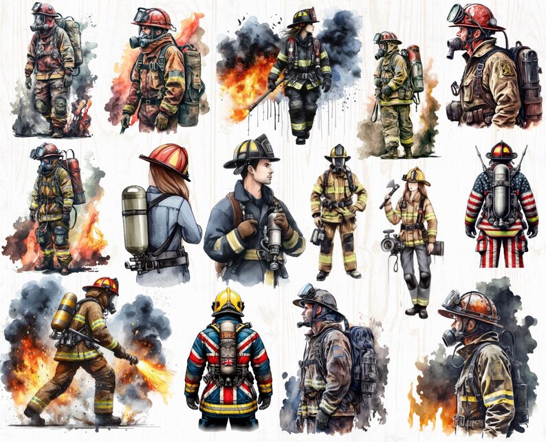 Firefighter American Flag PNG, Fireman Flag Sublimation PNG, Fireman ...