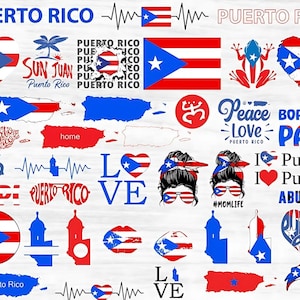 Puerto Rico Svg, Latina Svg, Cricut Svg, Puerto Rico Png, Puerto Rico ...