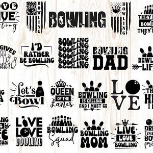 Bowling SVG Bundle, Bowling SVG PNG, Bowler Svg, Bowling Quotes Svg ...