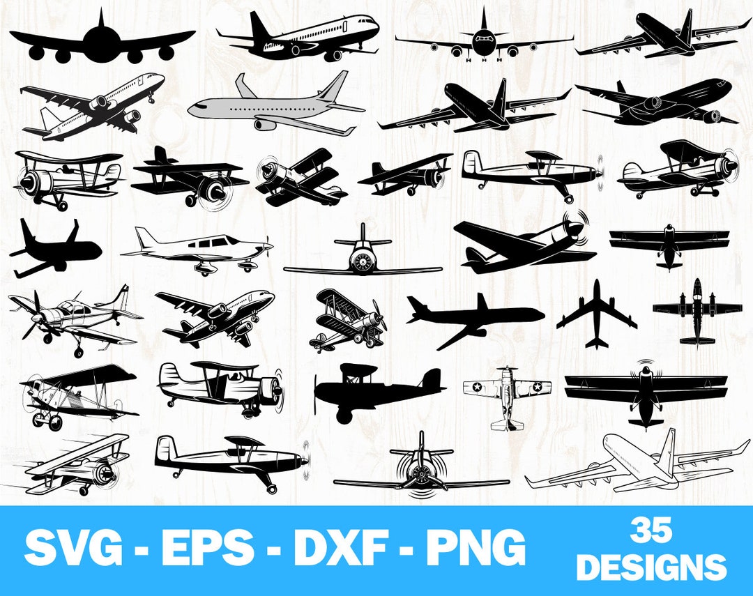 Airplane Svg/ Biplane SVG/ War Plane Svg/military Plane/ Airplane ...