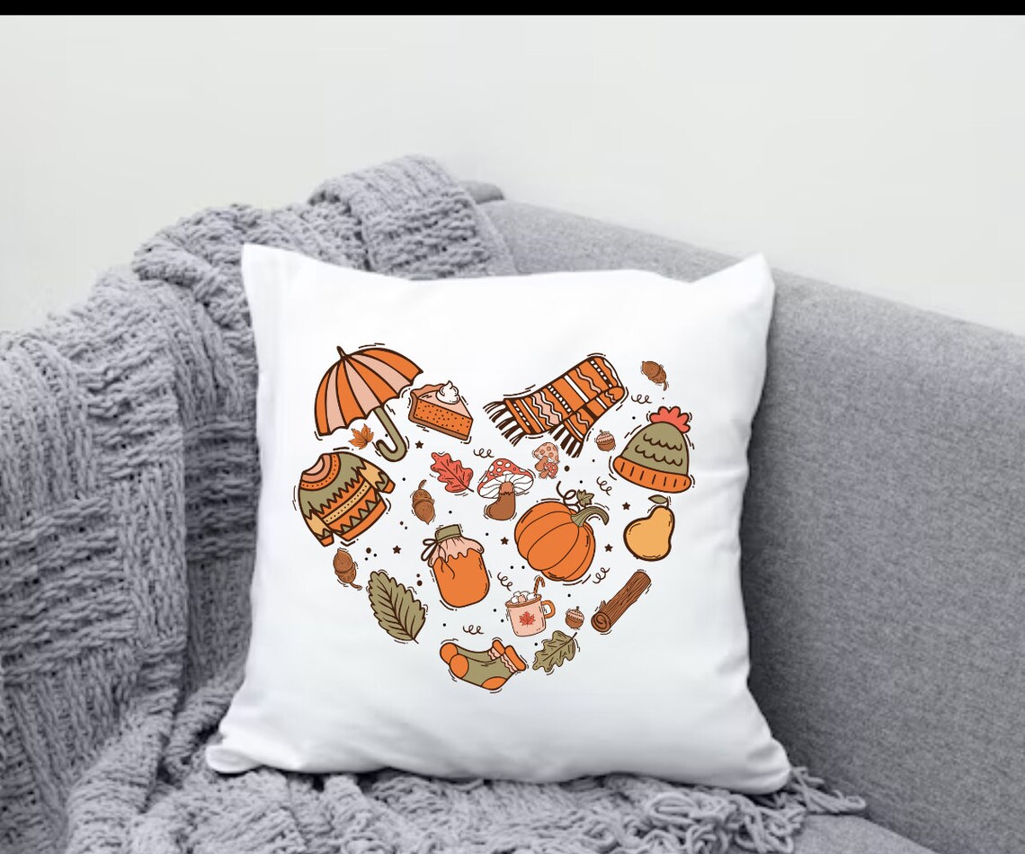 Retro Fall Png Bundle, Fall Png, Pumpkin Season Png, Groovy Fall Bundle ...