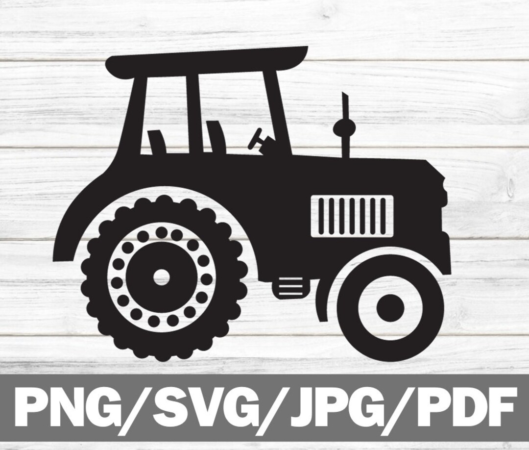 Farm Tractor SVG Cut File / Commercial Use/farm Life SVG ...