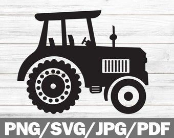 Farm Tractor SVG Cut File / Commercial Use/farm Life SVG ...