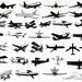 Airplane Svg/ Biplane SVG/ War Plane Svg/military Plane/ Airplane ...