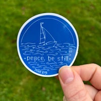 Jesus Art Sticker - Etsy