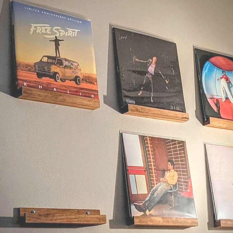 Vinyl Record Display - Etsy