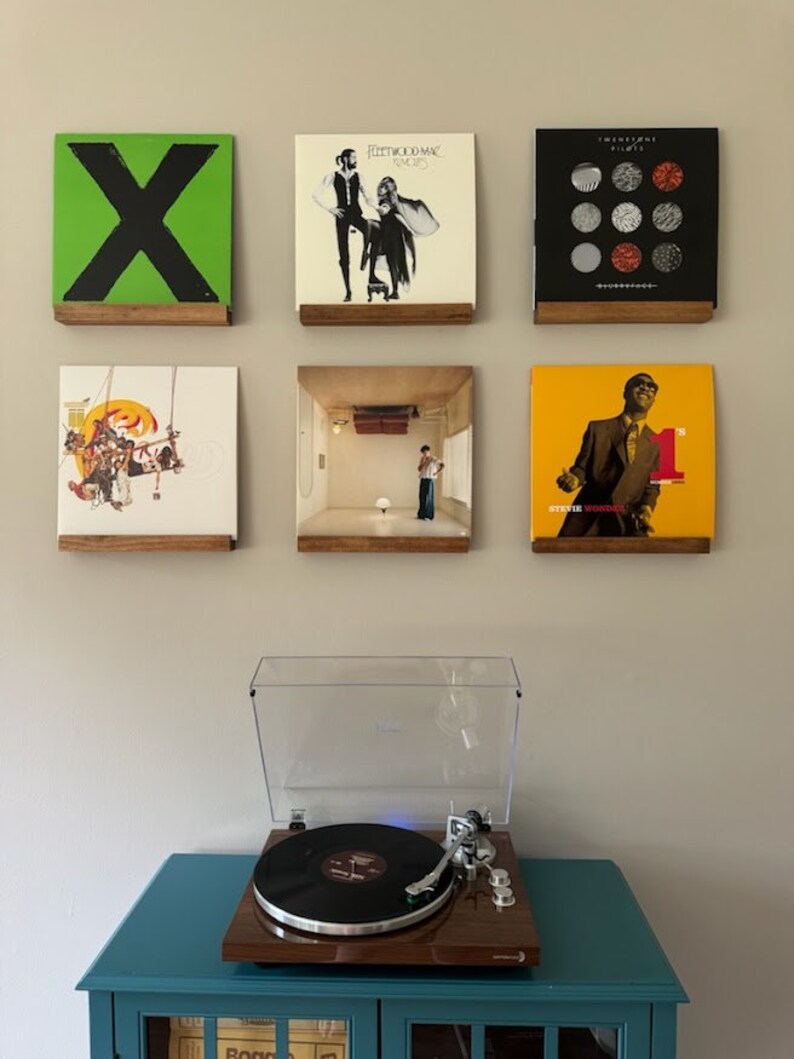 Vinyl Record Wall Display - Etsy
