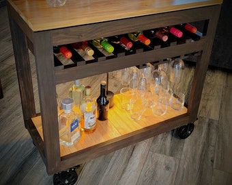 Mobile Bar With Beer Tap Tap Cart by Bar a La Cart Portable Bar Custom ...