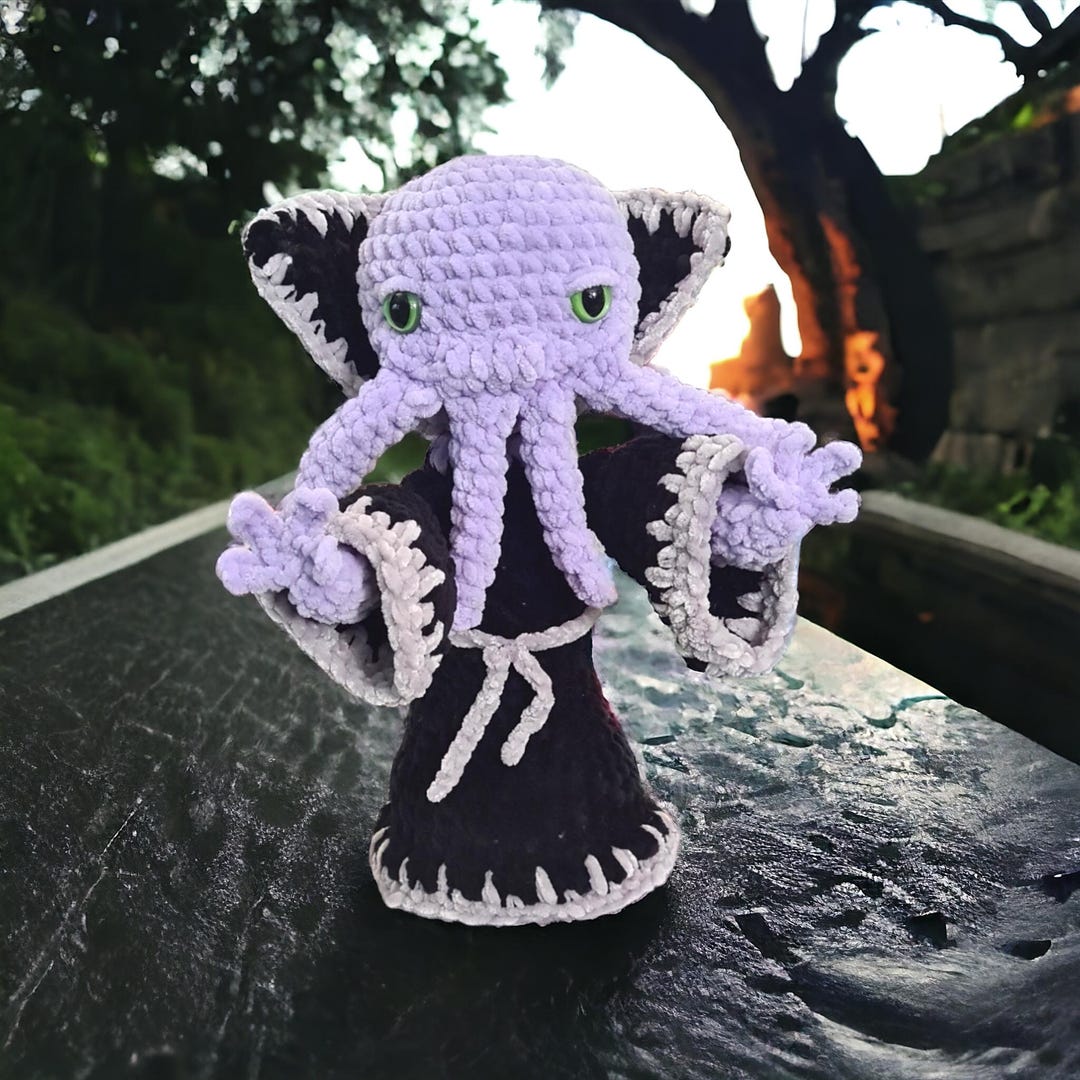 Mind Flayer. Dungeon & Dragons Fantasy Plush Figure - Etsy